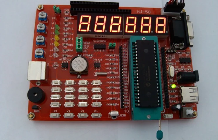 Smart Electronics Hj-5g Pic16f877a Pic Single Chip Microcomputer ...