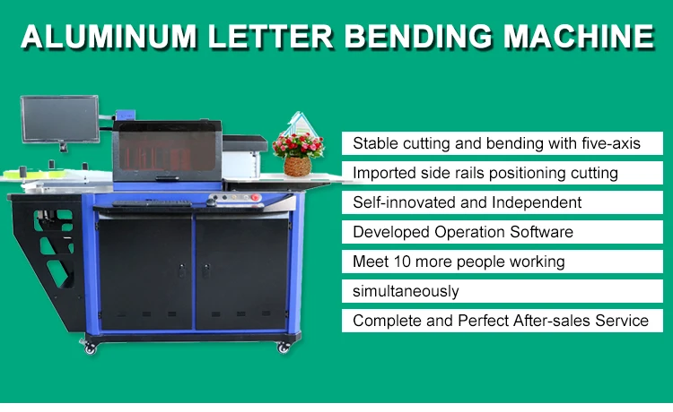 Channel Letter Bending Machine Hh-nl130 Acrylic Luminous Angle Letter ...