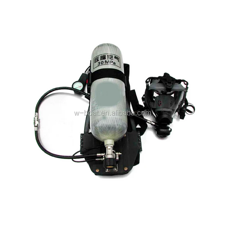60 Minutes Using Air Breathing Apparatus/scba Air Compressor Fire ...