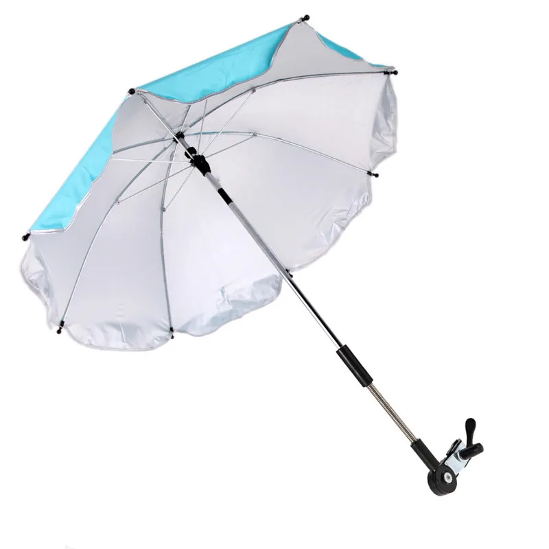 Baby Stroller Umbrella Buggy Pram Bicycle Bike Umbrella Mount Stand ...