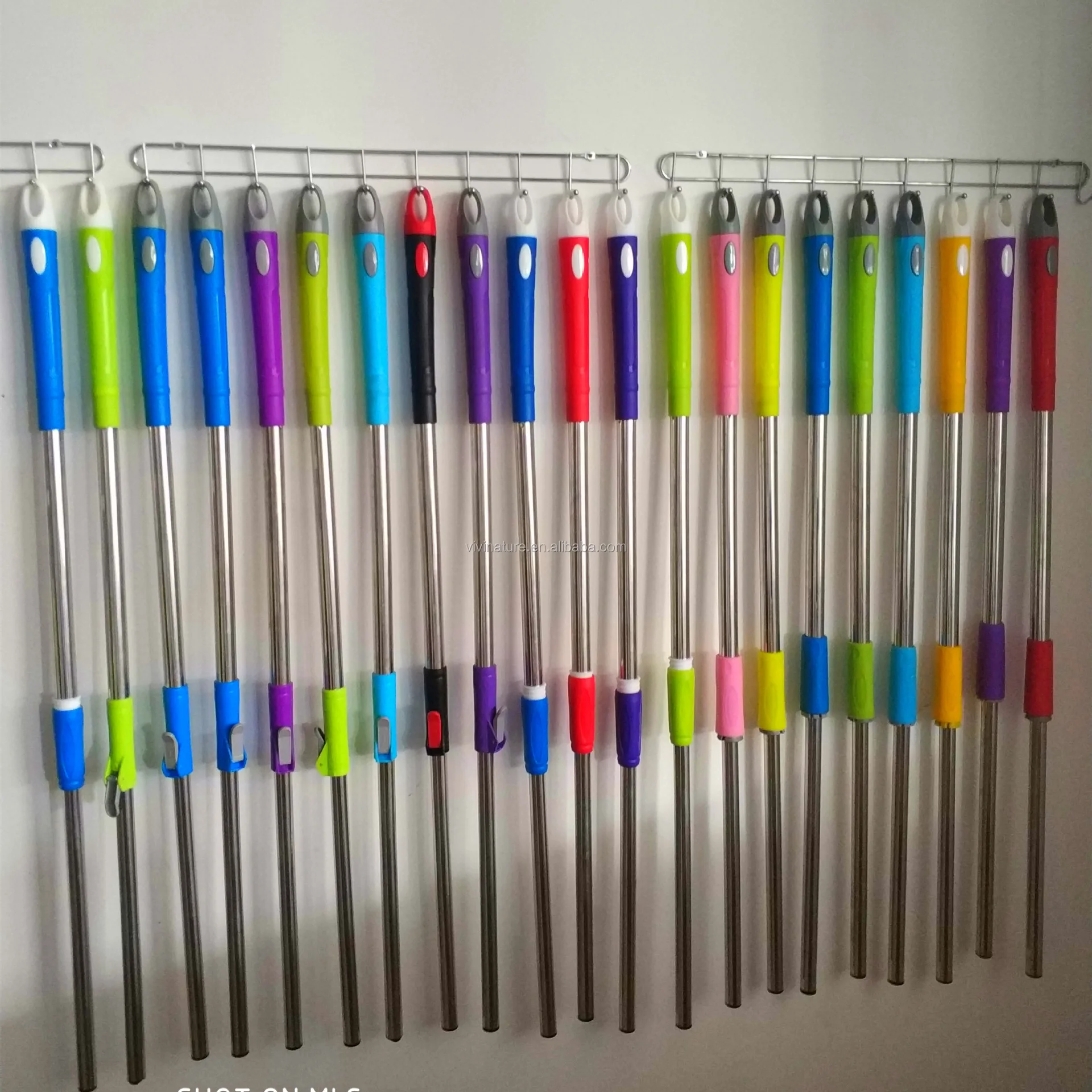 Spin Mop Rod With Telescopic Length And Locker - Buy Magic Mop Rod ...