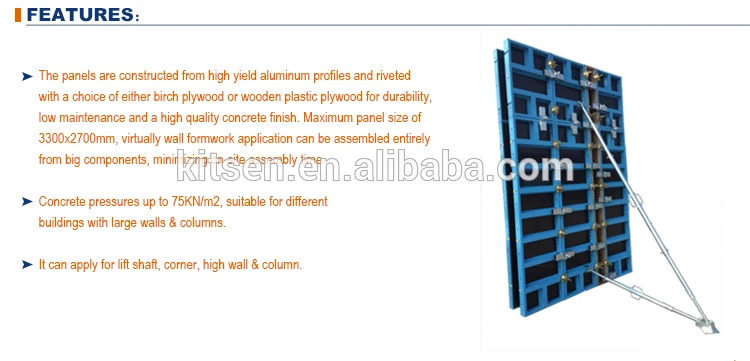 Liteform Concrete Wall Forms Panels - High Strength & Easy Use