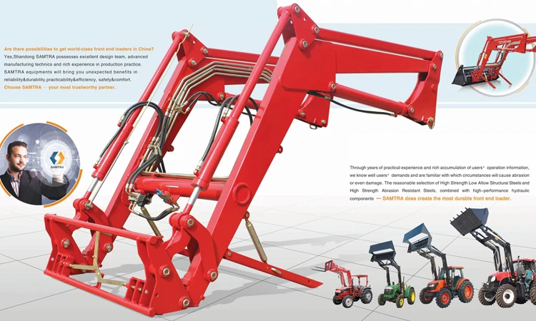 Lovol Tractor Front End Loader TZ03D - Efficient Material Handling