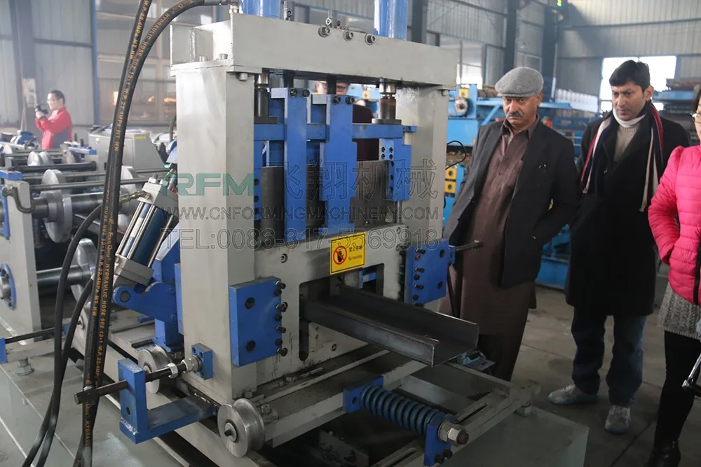 Fx Full Automatic C Channel Steel Frame Cad Roll Forming Machine - Buy ...