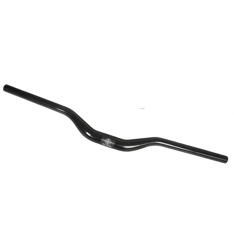 31.8*600-720mm Carbon 3K MTB Bicycle Riser Bar - Mountain Bike Handlebars
