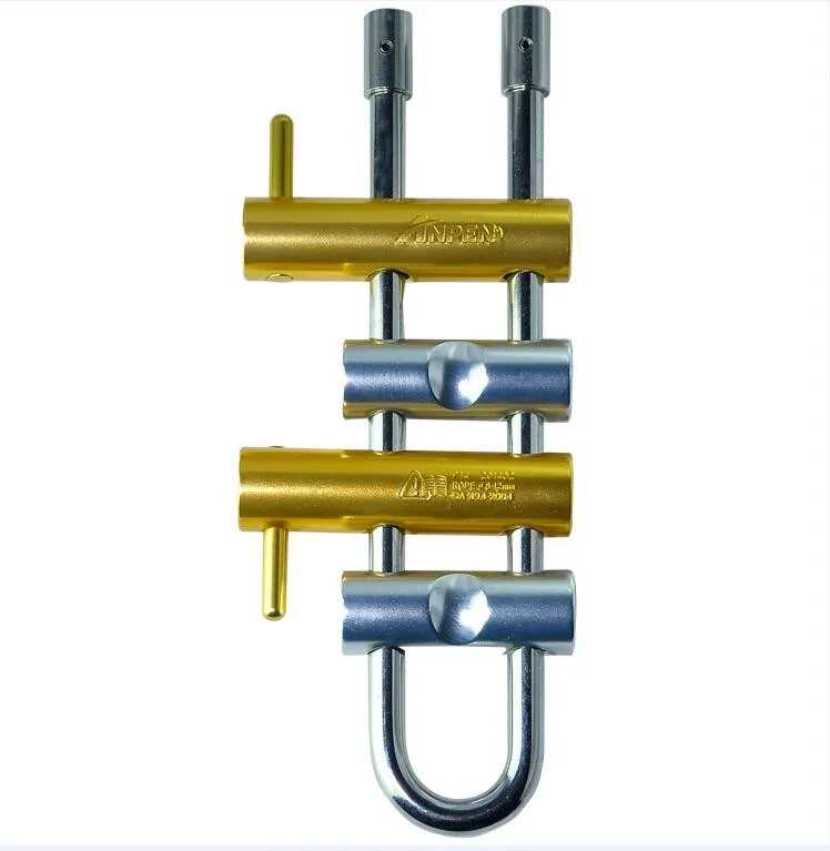 Aluminum Rack Descender With Five Braking Bars,Climbing Safety Stop ...