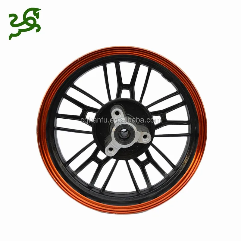 2.15 X 10 Inch Motorcycle Scooter Alloy Wheel Rims With Disc Brake ...