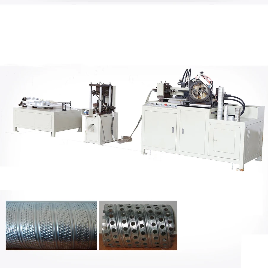 SJ Manufacturers Supply for Automatic Expanded Metal Spiral Tube Making ...