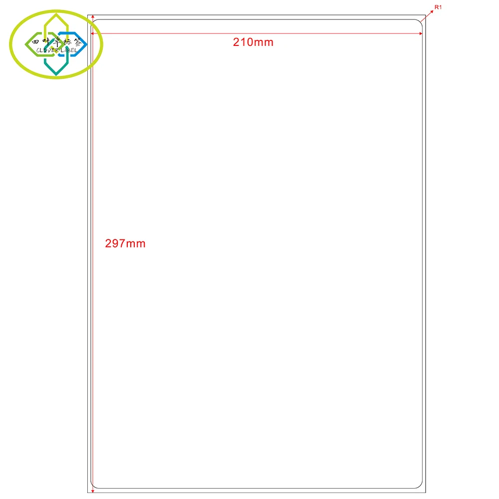 Best Price A4 Blank Label Sheet,Fancy Self Adhesive A4 Blank Sticker ...