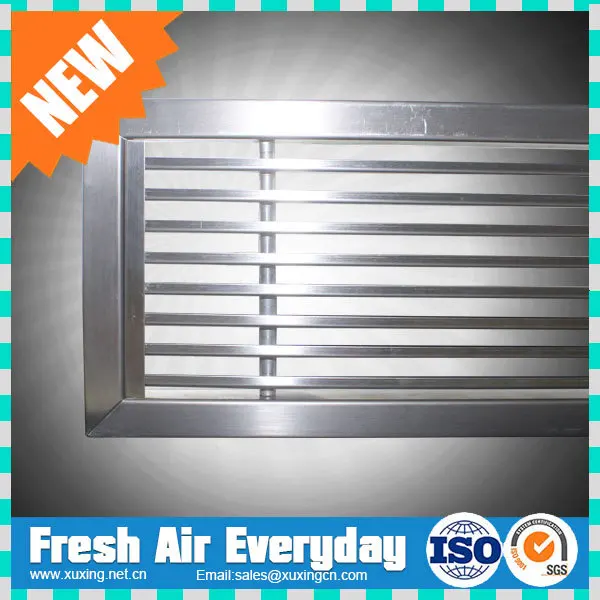 Hvac Diffuser Grille Stainless Steel Sus304 Return Linear Air Diffuser ...