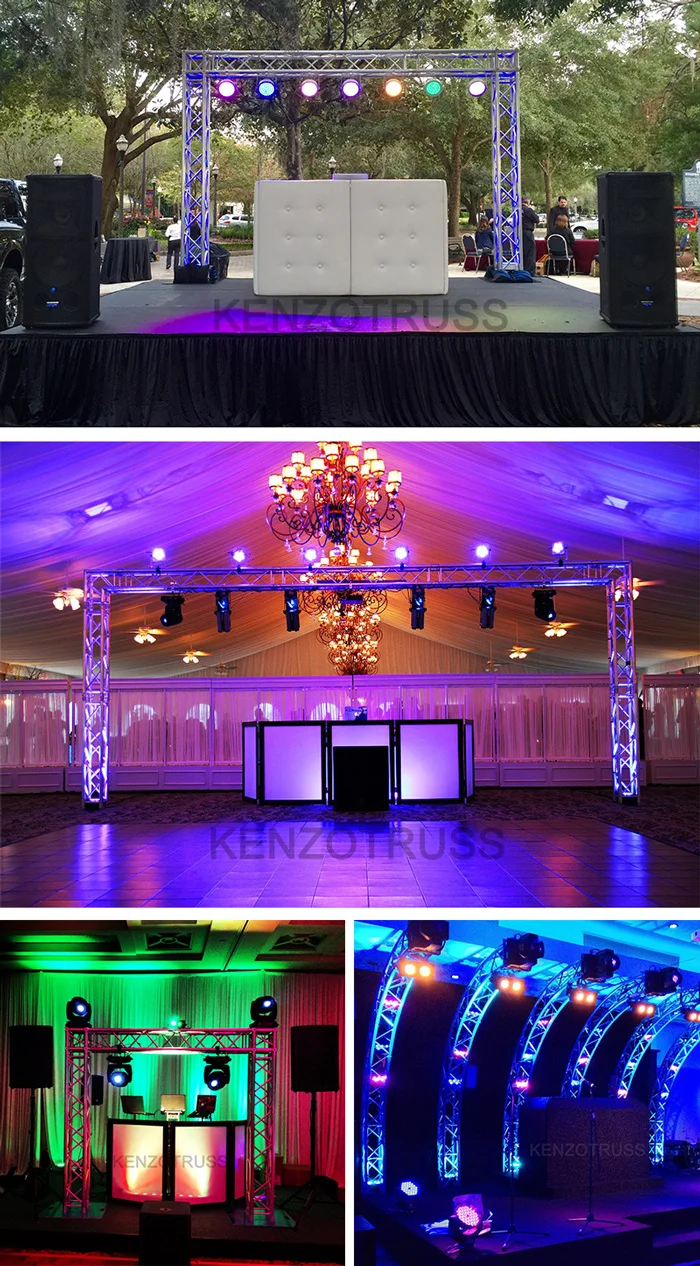 Aluminum Truss Stage Background Portable Stage Backdrop - Buy Stage ...