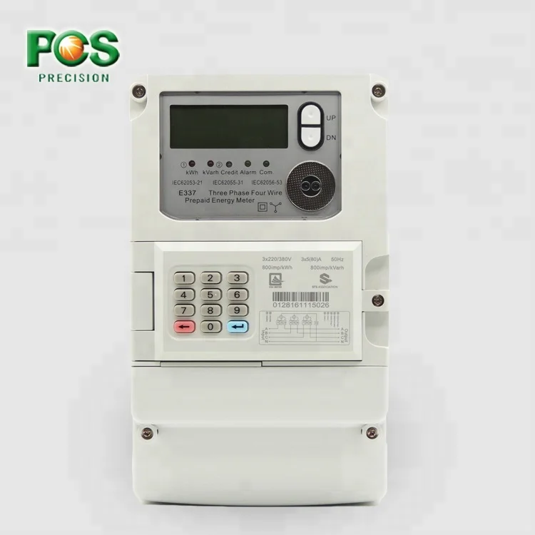 High Quality STS Token Prepayment Electrical Meter by Delixi