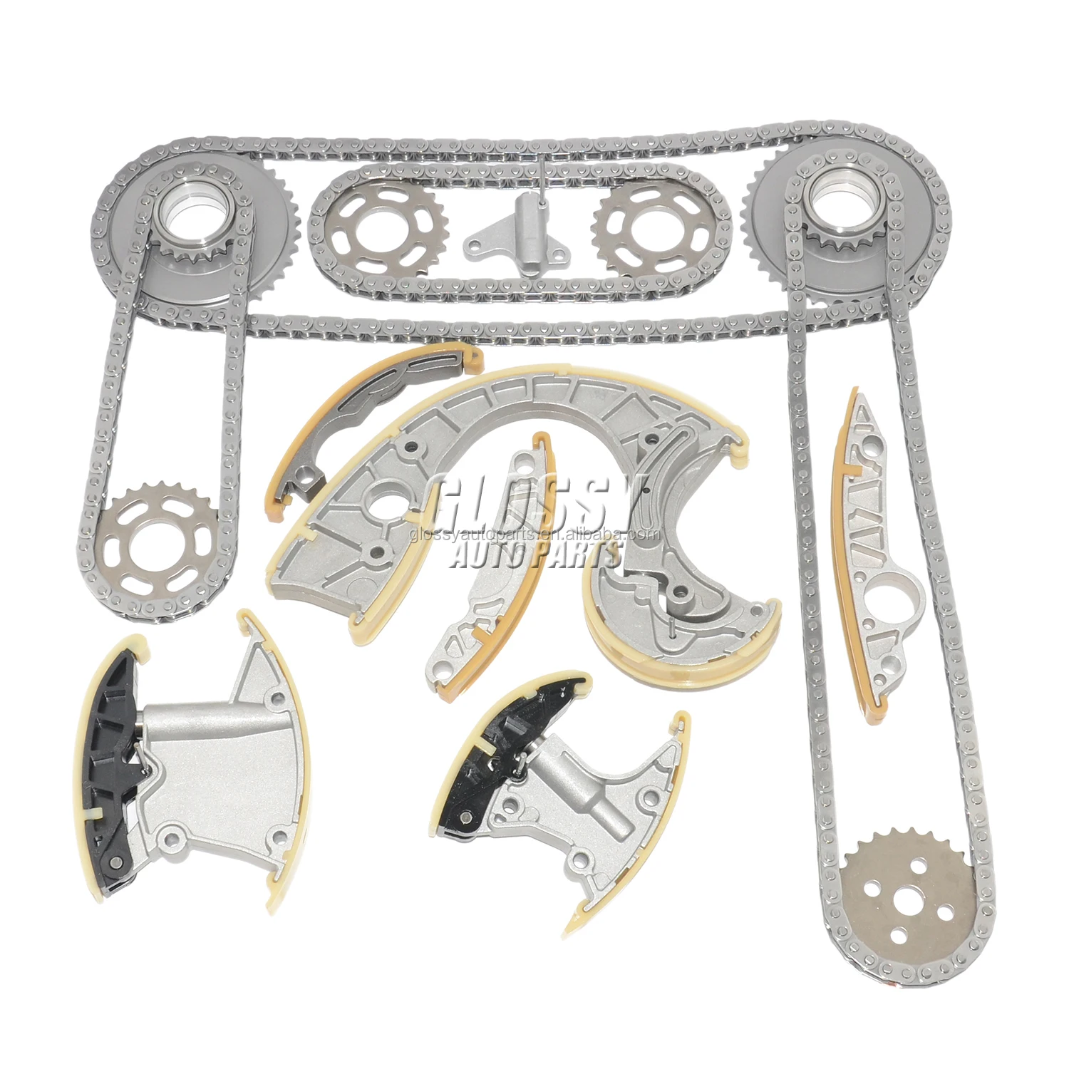 Glossy Timing Chain Kit For A4 A6 A8 Q7 3.0 057109467e 079109507c ...
