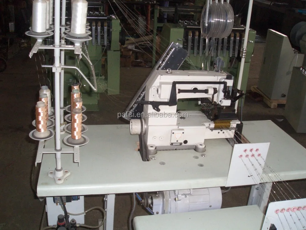 8 Needles Sequin Spangle Yarn Making Machine Fancy Yarn Making Machine ...