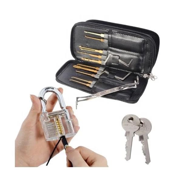 24pcs Single Hook Lock Pick Set - Professional Locksmith Tool
