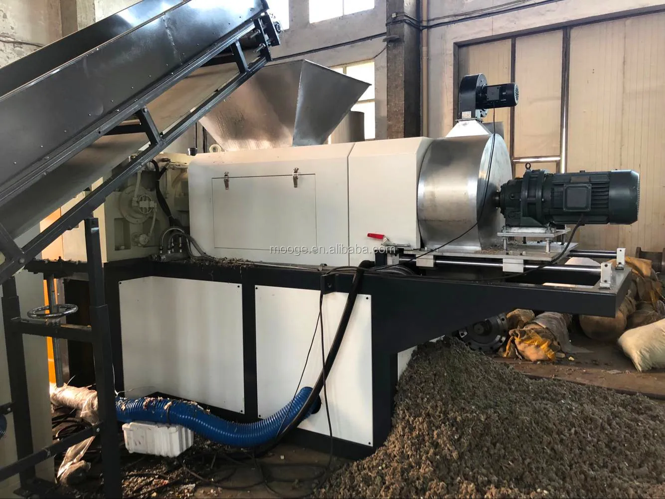 Plastic Film Squeezing/squeezer Dewatering Pelletizing Machine - Buy ...