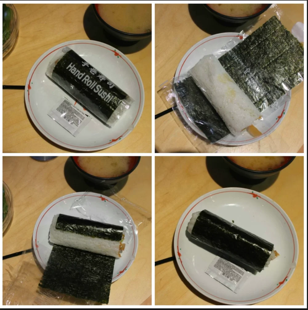 Hand Roll Temaki Wrapper of Sushi Seaweed - 100 Sheets