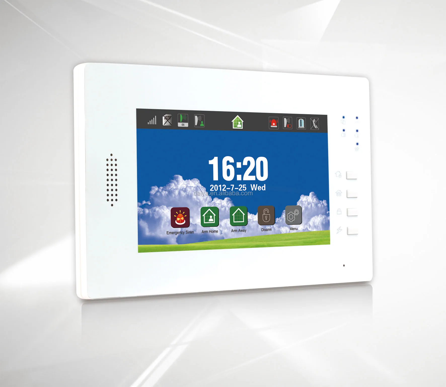 Daiya Gsm/gprs Camera Mms Alarm System With Full Touch Screen And ...