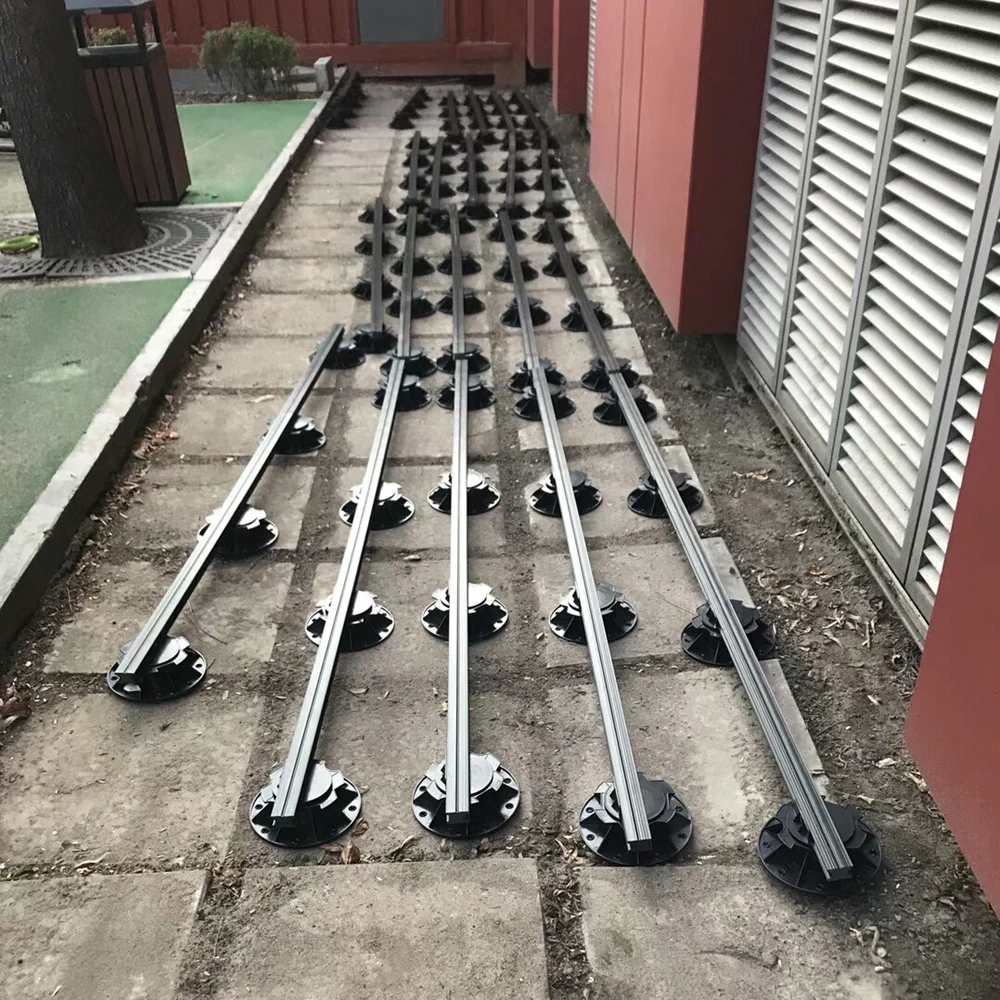 Marble Or Joist Frame Adjustable Deck Support Plastic Raised Floor ...
