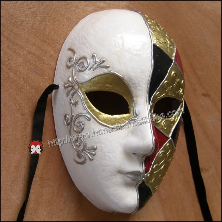Venetian Clown Mask Popular New Venetian Masquerade Mask Halloween Mask ...