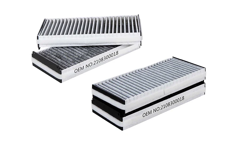 Carbon Type Cabin Filter 2108300018 For German Cars 210 Model E200 ...