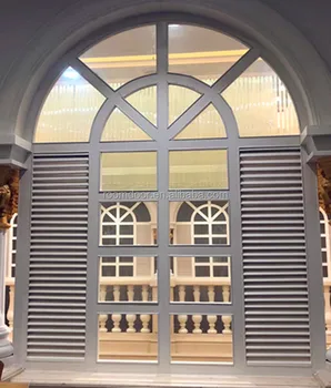 Arch Window With Shutter And Grill Design - Buy Arch Window,Arch Window ...