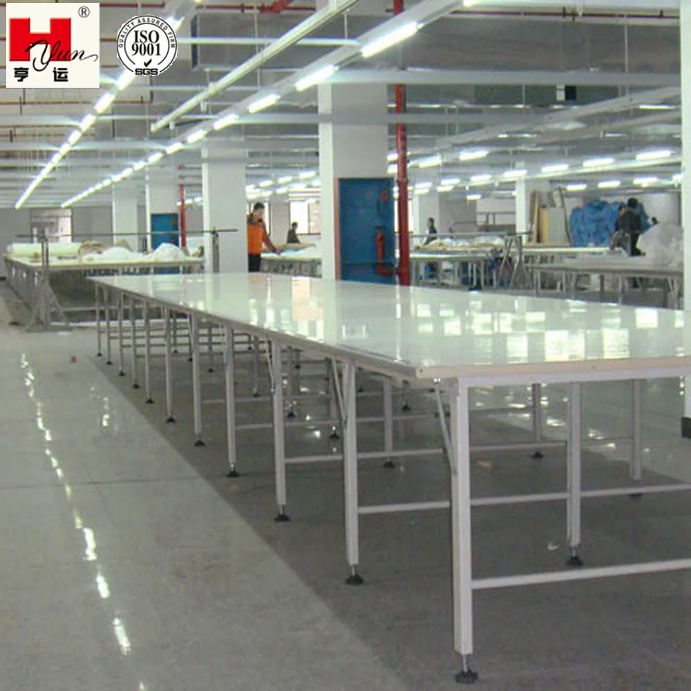 Rail-style Air-float/cushion Cloth/fabric Cutting Table - Buy ...