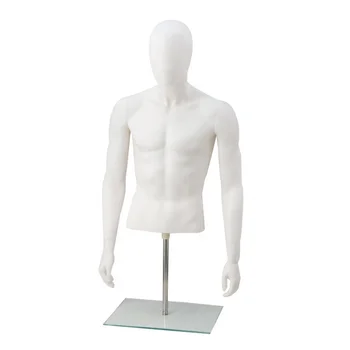 Wholesale Cheap Plastic Upper Body Male Mannequin With Base - Buy Upper ...