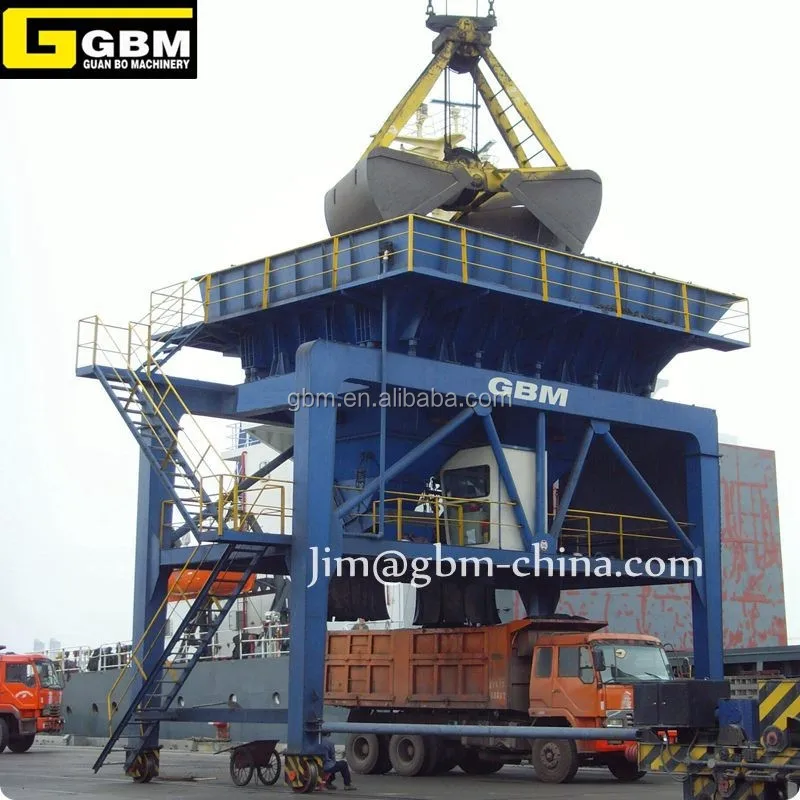 80cbm Rail Type Port Hopper Portal Hopper Truck Loading System - Buy ...