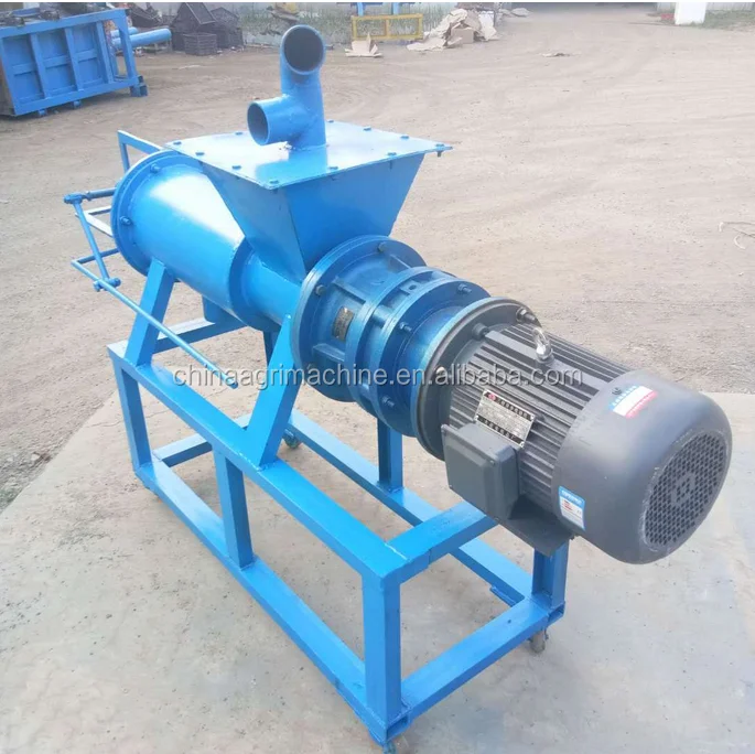 Animal Waste Dewatering Manure Separator Machine for Pig Chicken Cow
