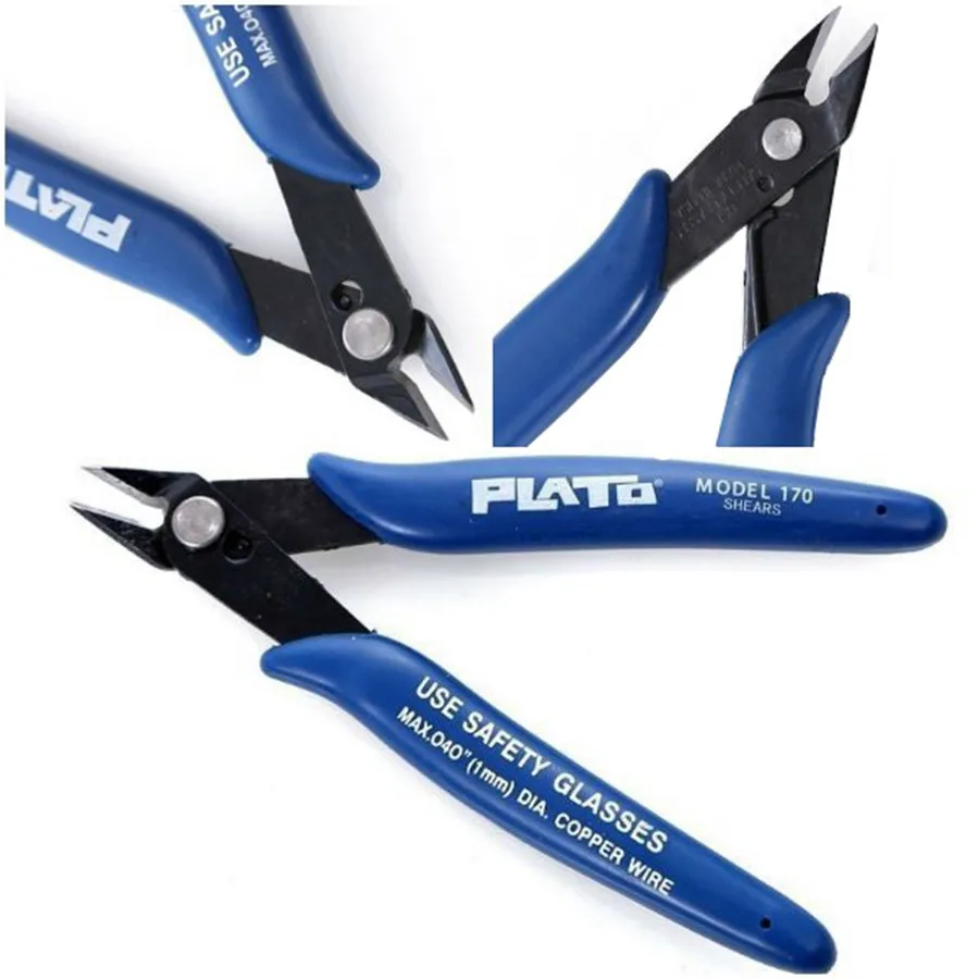 5" 125mm Plato 170 High Precision Shear Lead Cutter Copper Wire Cutter ...
