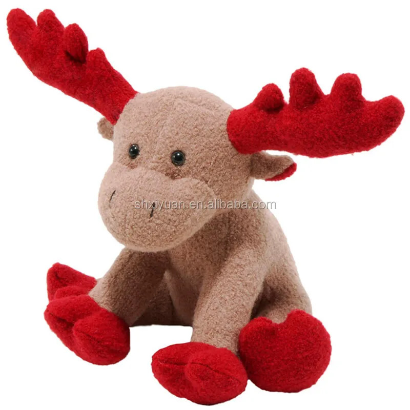 China Wholesale And Customized Plush Christmas Moose Toys - Buy Plush ...
