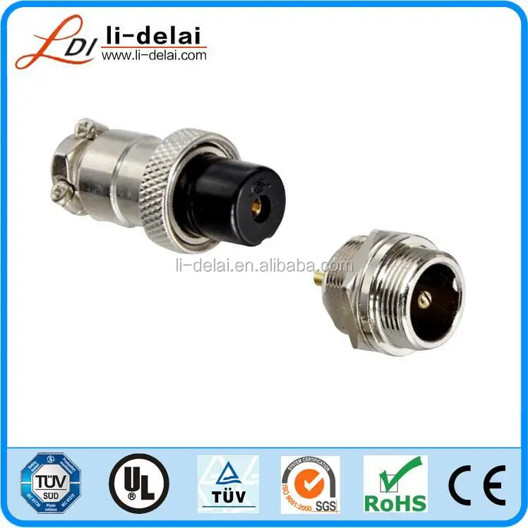4pin M14 Metal Connector - GX14 Aviation Plug for Audio & Video