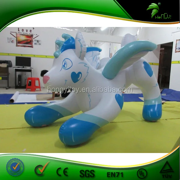 New Giant Inflatable Animals Inflatable Wolf Cartoon Toys Inflatable ...