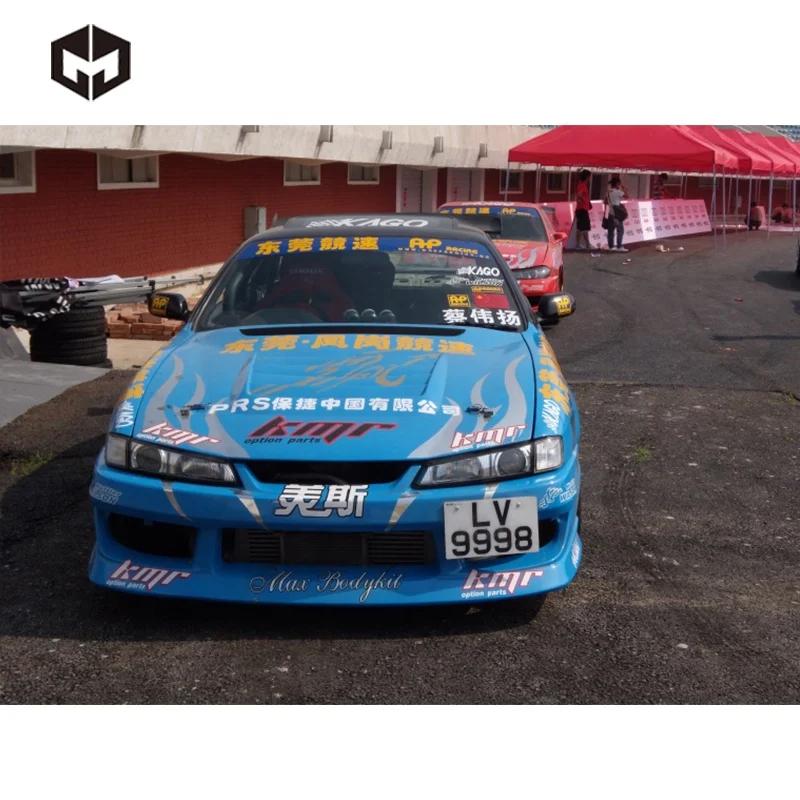 Fiberglass Front Rear Bumper Side Skirts DRIFT Style Body Kit for ...