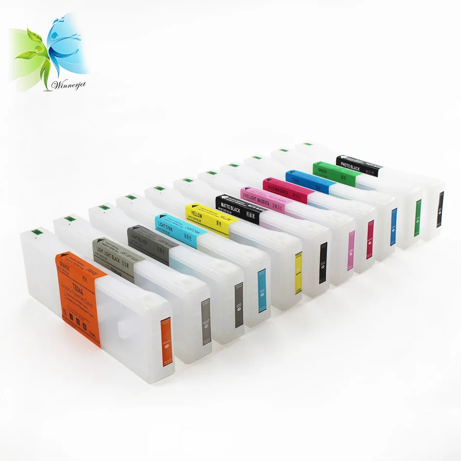 700ml Refillable Ink Cartridge For Epson Surecolor Sc P6000 P8000 P7000 ...
