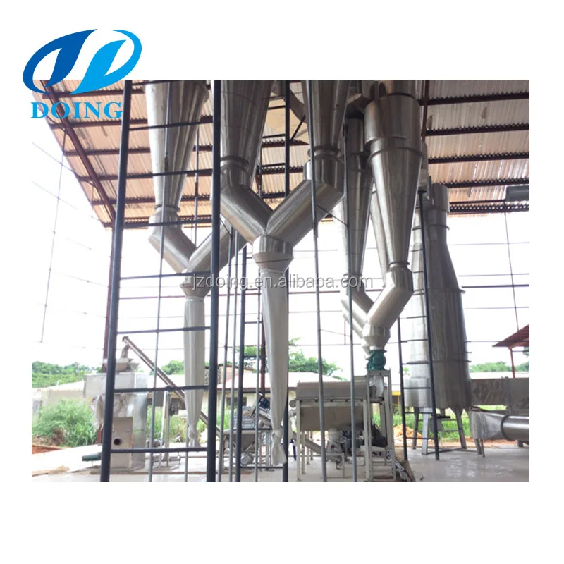 Efficient Cassava Drying with Industrial Starch Flash Dryer