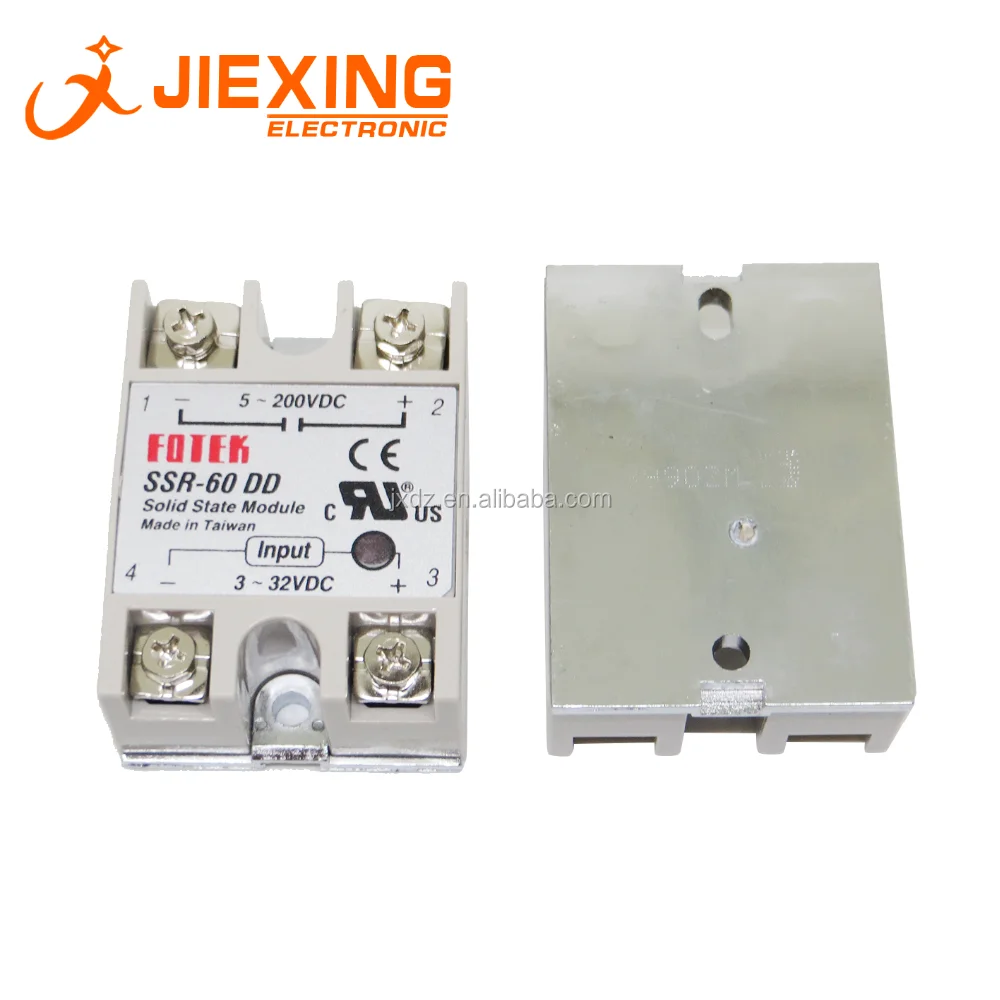 SSR-60DD Solid State Relay Module - High Power & Sealed