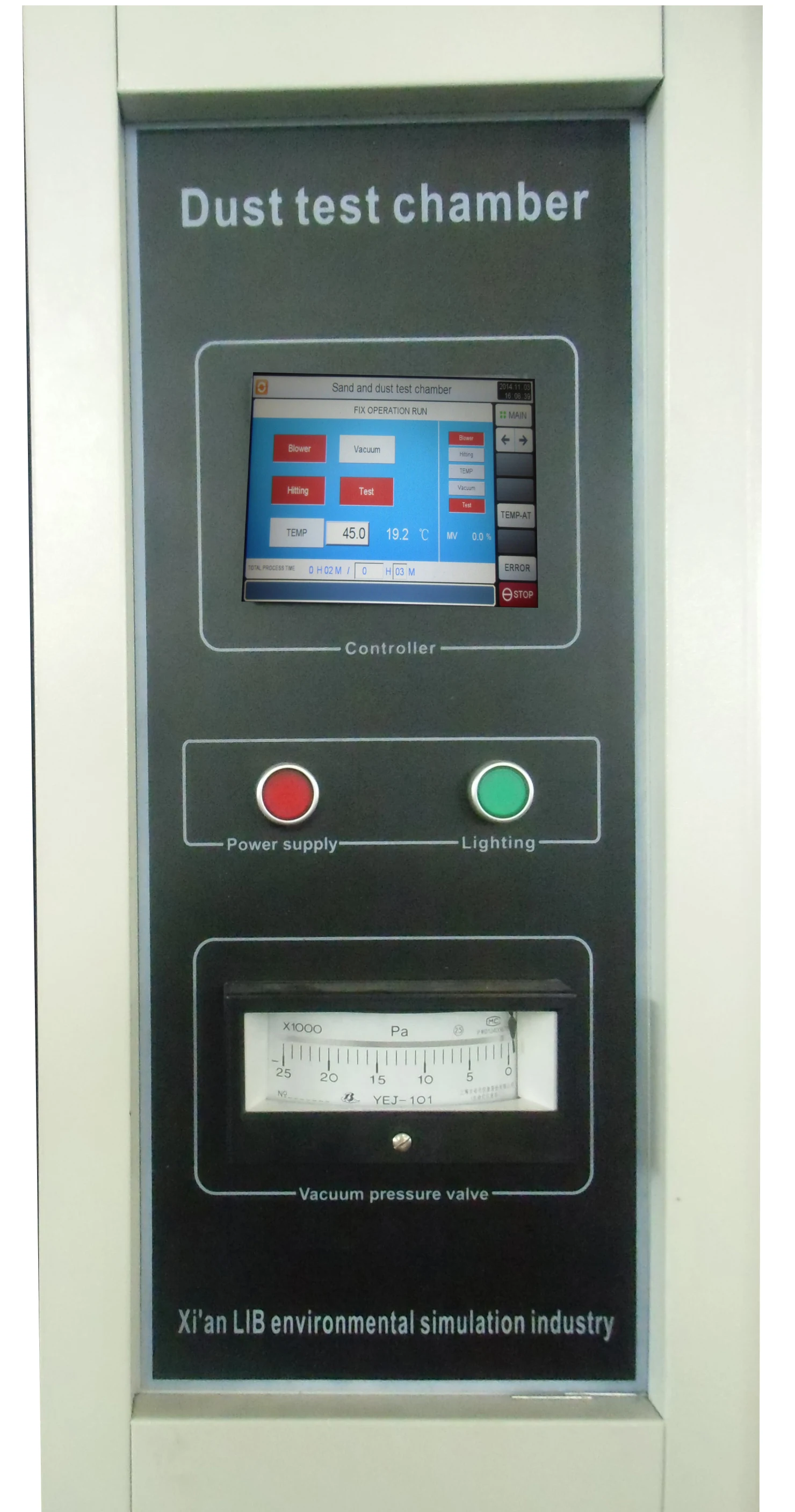 Standard and custom motorcycle dust testing machine| Alibaba.com