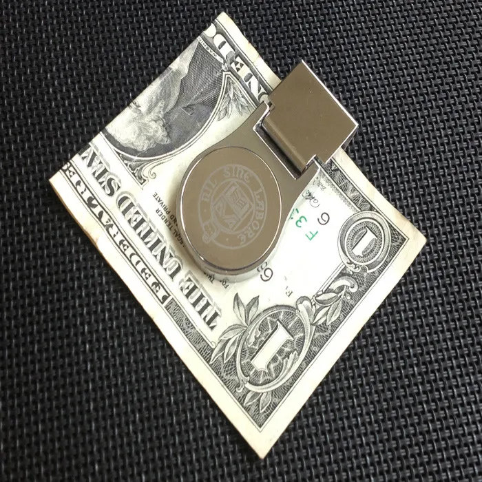 Custom Cheap Laser Engraving Logo Stainless Steel Money Clip| Alibaba.com
