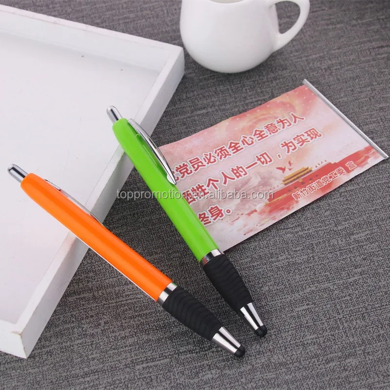 Plastic Custom Advertising Banner Pen With Roll Out Paper - Buy Plastic ...