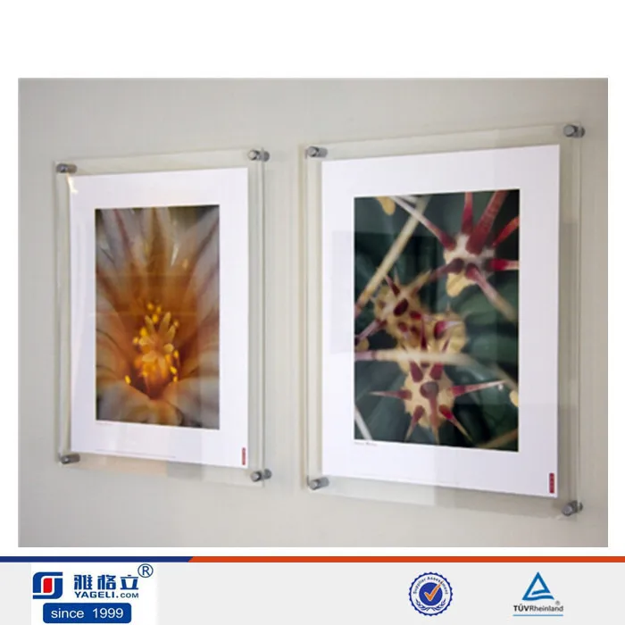 Frameless Picture Frames