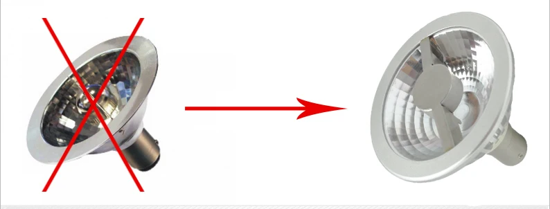 Ar70 Ba15d Halospot Led 12v 7w /6w Dimmable Ar70 Ba15d Spotlight - Buy ...