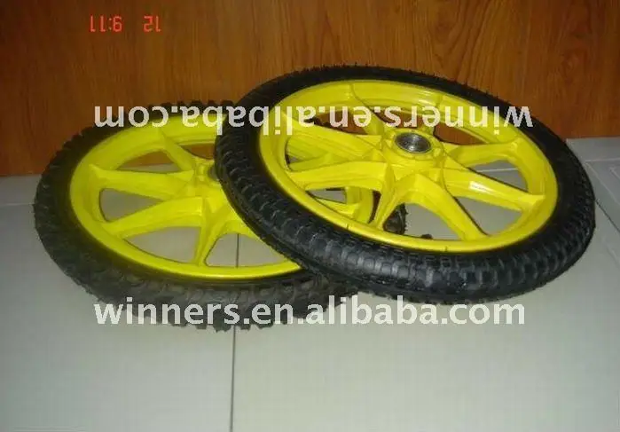 8 Spokes Bike Trailer Plastic Wheel 20" - Durable & Versatile
