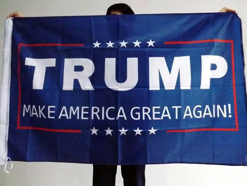 Large Polyester Donald Trump 2020 Flags For American President Vote ...