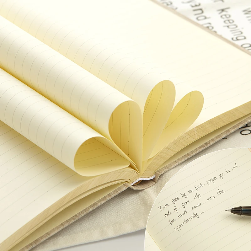 Fancy Design Wood Style Hardcover Journal Notebook With Personalized ...
