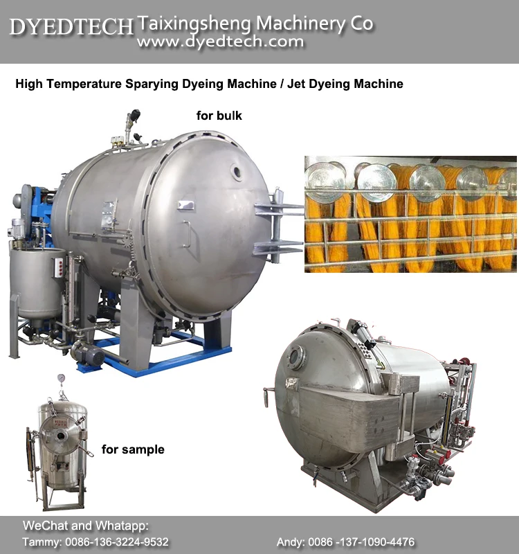 Jet Dyeing Machine from Direct Dyeing Machine Equipment Factory