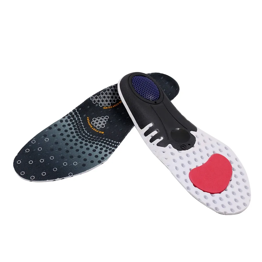 Foot Care Eva Arch Support Orthotic Plastic Mesh Shoe Insoles - Buy ...