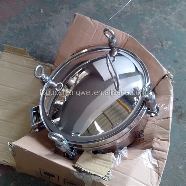 Stainless Steel Sanitary Vessel Manhole Cover With Pressure - Buy ...