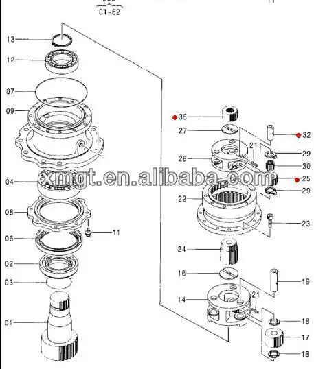 Excavator Final Drives - Buy Excavator Final Drives,Excavator Final ...